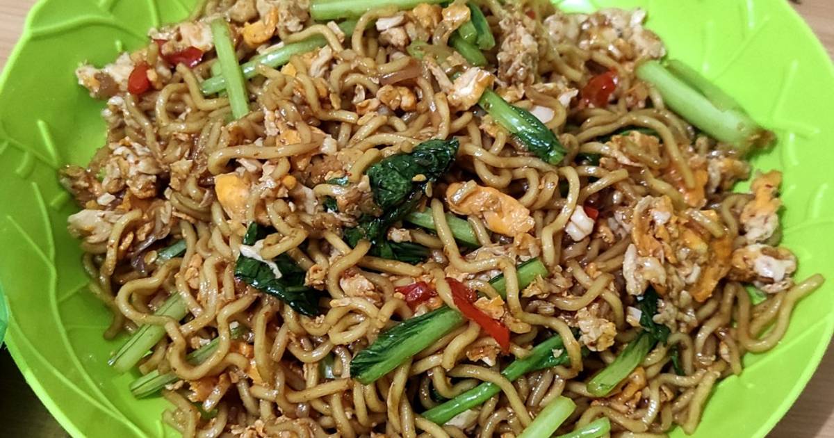 Resep Mie Goreng Tek-Tek oleh Mentari Maharesi - Cookpad