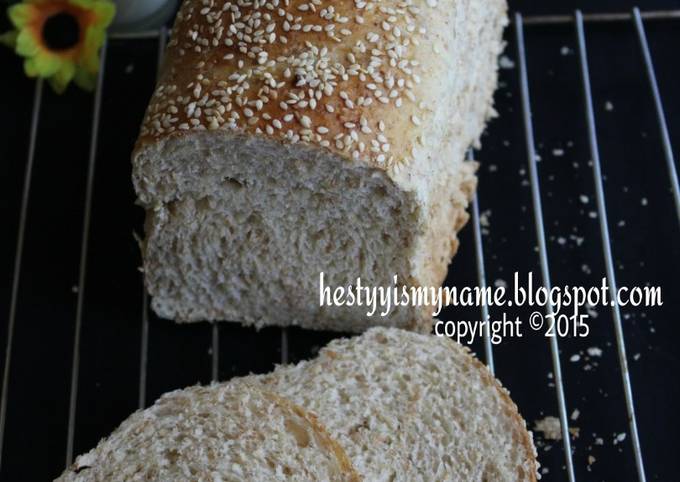 Resep Roti Tawar Gandum oleh Hestyismyname - Cookpad