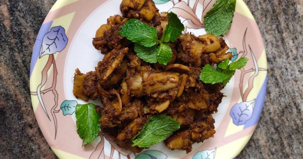 Kanava fry / Squid fry Recipe by shyamala - Cookpad