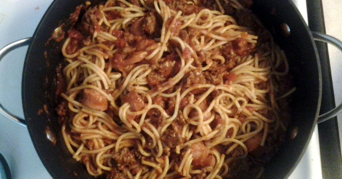 Hot Dog Spaghetti Recipe By Brennaisme