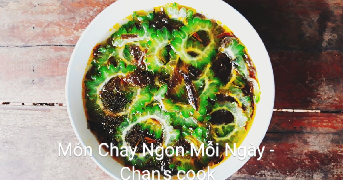 Cách Làm Món Canh Mướp đắng Nấu Rong Biển Chay của Món Chay Ngon Mỗi ...