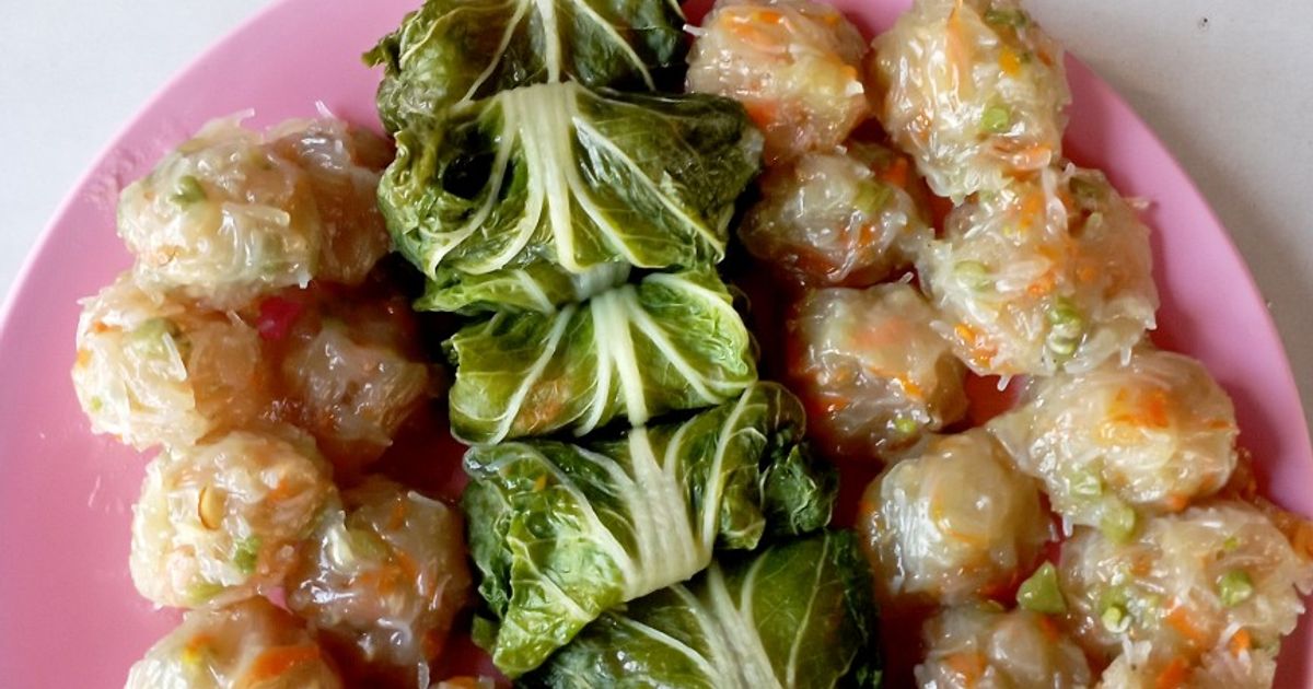 Resep Dimsum Bihun Sayur oleh Yonaluck - Cookpad