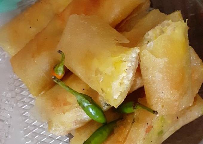 Resep Kulit lumpia isi tahu dañ sayuran oleh Pipit - Cookpad