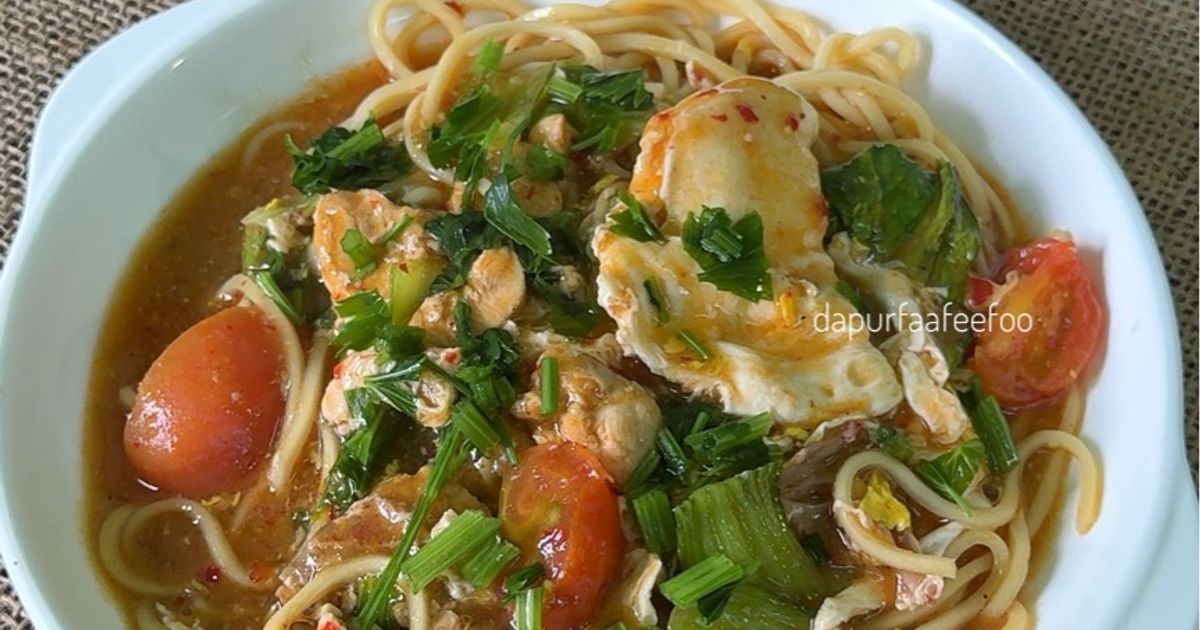 Resepi mee kuah asli Utara & Pantai Timur yang sedap & mudah