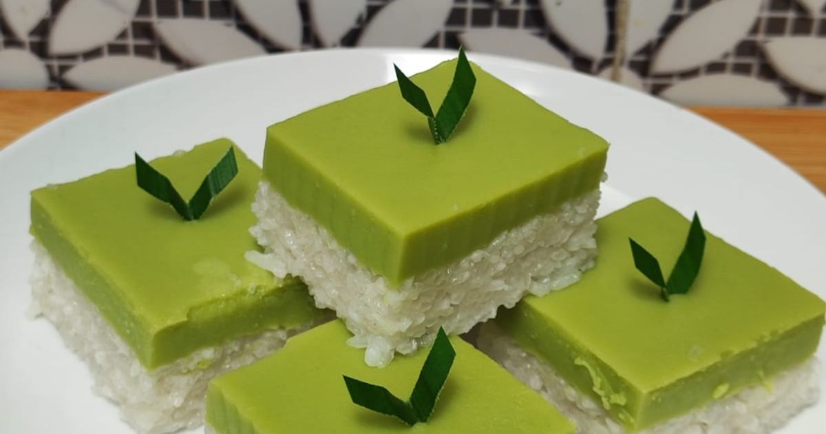 Resep Seri Muka / Talam Ketan Srikaya oleh Widya Ari Santi - Cookpad