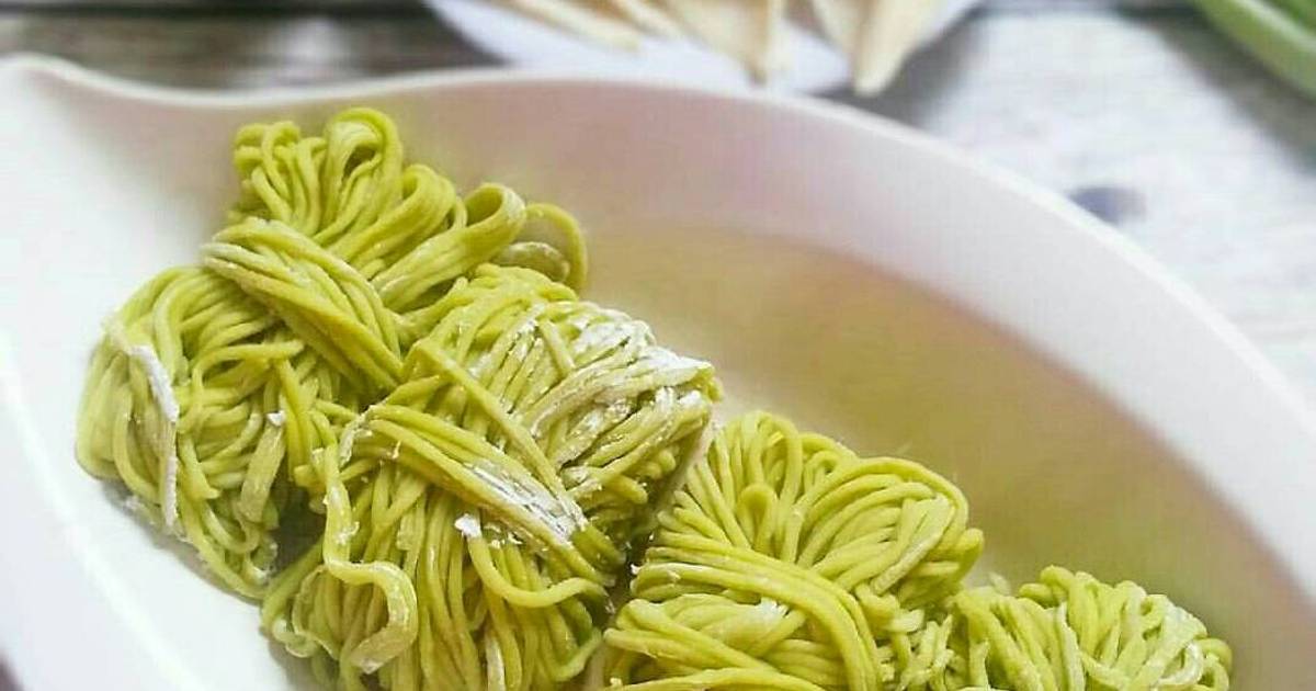 Resep Healthy Noddle Mie Hijau Sehat oleh putri imaniar - Cookpad
