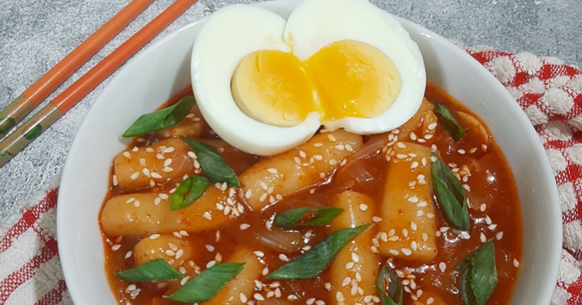 Resep tteokbokki khas Korea mudah, lezat dan praktis
