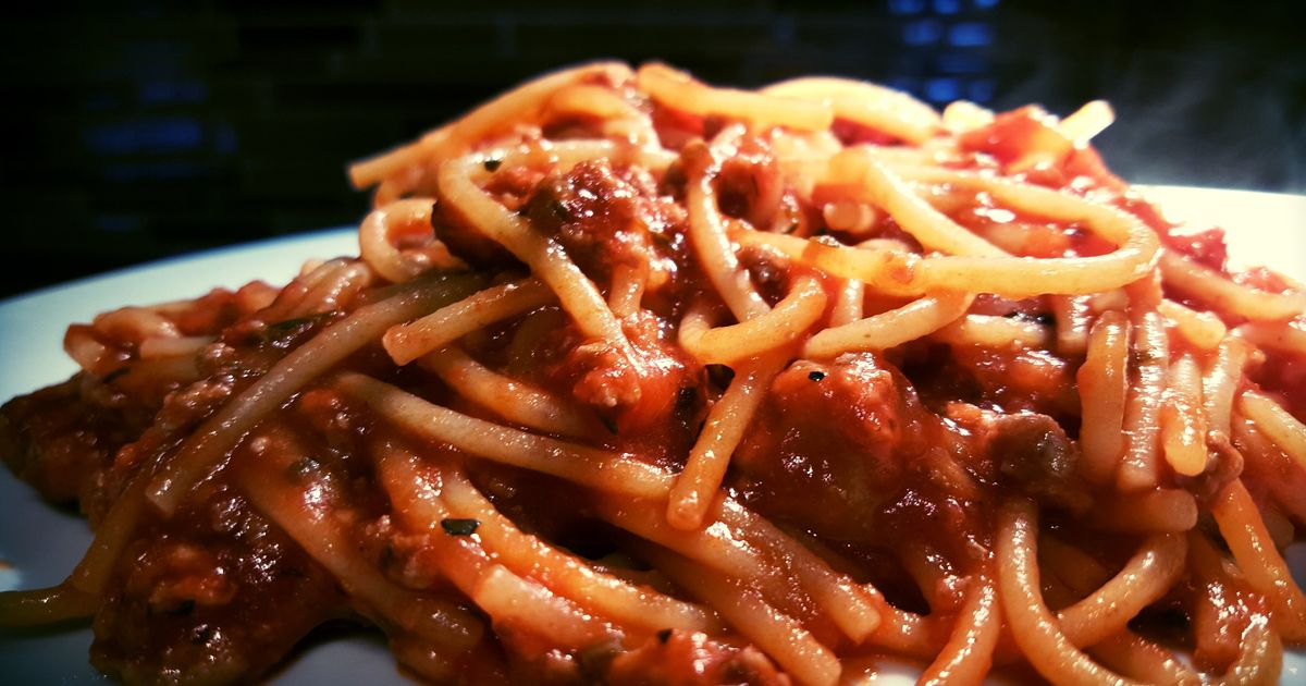 Meat Sauce For Spaghetti Recipe By Masterchef Billy