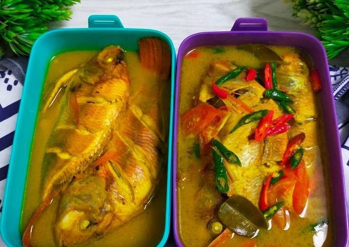 Resep Kakap Kuah Kuning_tanpa santan oleh Rahma_Bunda Radit & Rafa - Cookpad