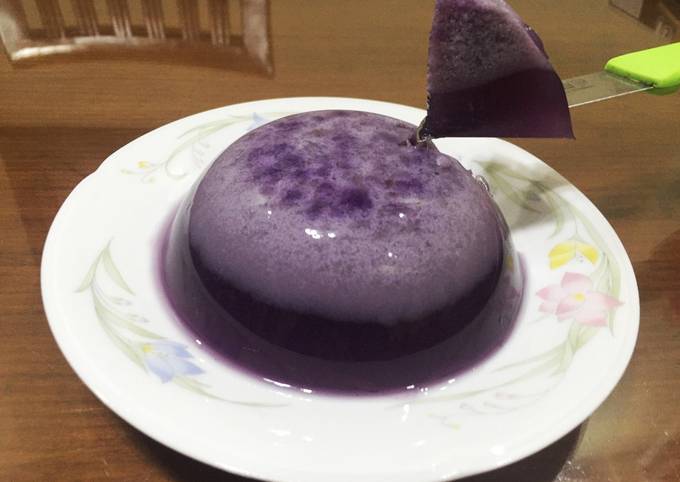 Resep Taro Pudding oleh Nadia Octavialni - Cookpad