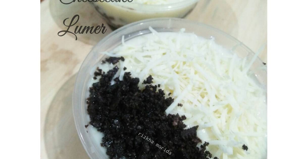 Resep Oreo Cheesecake Lumer oleh Rizkha Morida - Cookpad