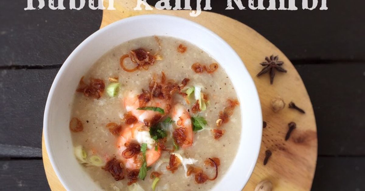 Resep Bubur Kanji Rumbi oleh IWA KARTIKA - Cookpad