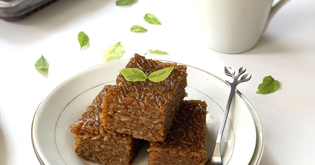Resep Wajik Ketan Gula Merah oleh Wiwiek H Ginting - Cookpad