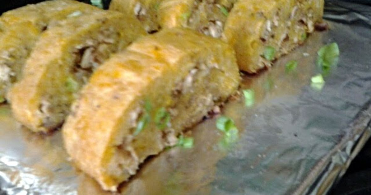 Stuffed Plantain Roll Recipe By Shobs