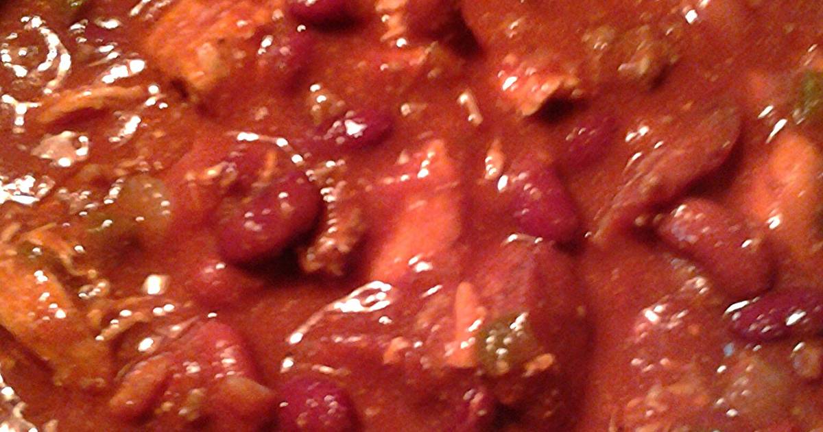 multi meat chili Recipe by skunkmonkey101 - Cookpad