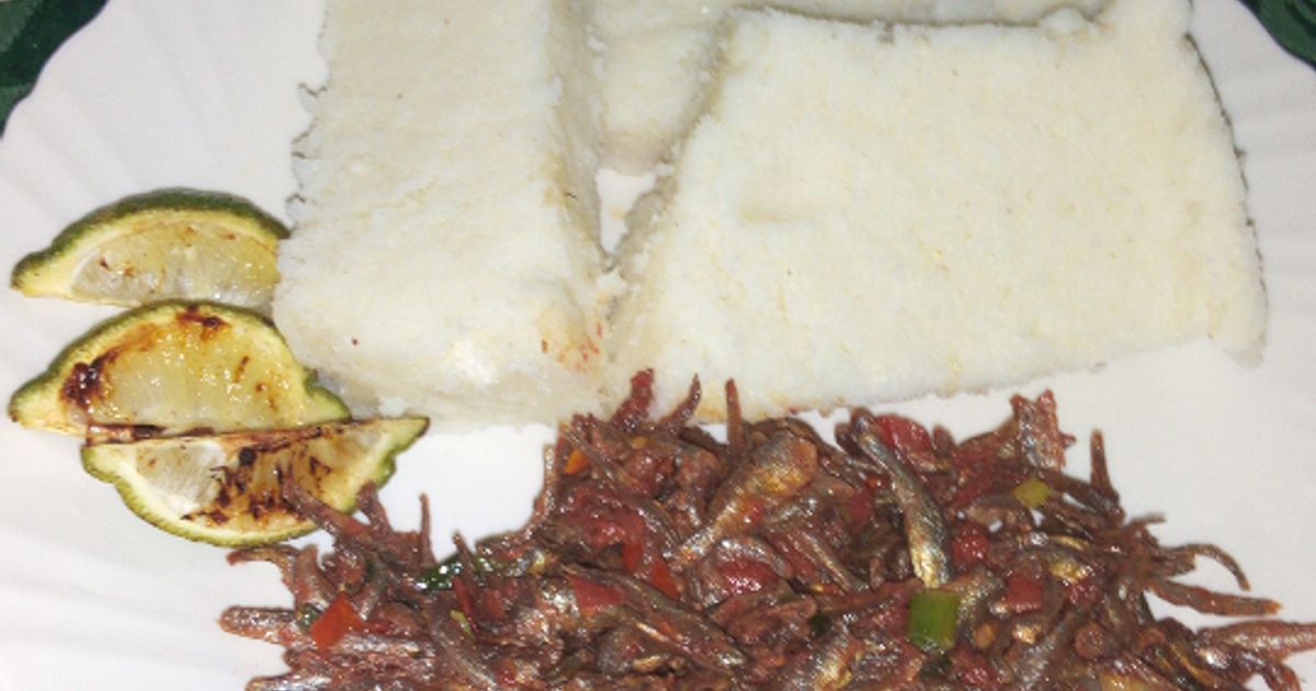 Omena With Ugali Recipe by Sharon Ngaleria - Cookpad