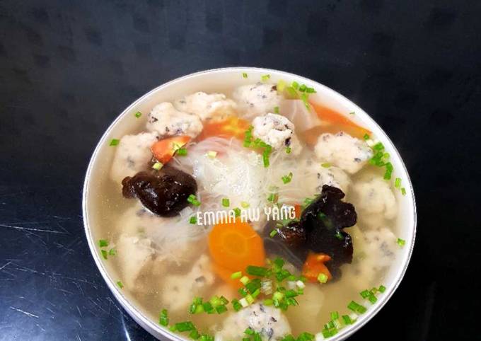 Resep Kuah bakso udang jamur oleh Emma Aw Yang Kitchen - Cookpad