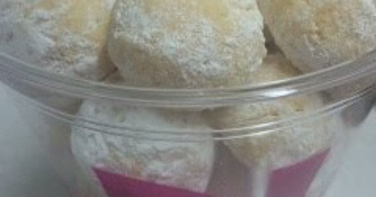 Snowball Cookies With Vegetable Oil Recipe By Cookpad.Japan