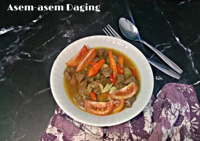 Resep Asem-asem Daging oleh Ruth Destianty - Cookpad