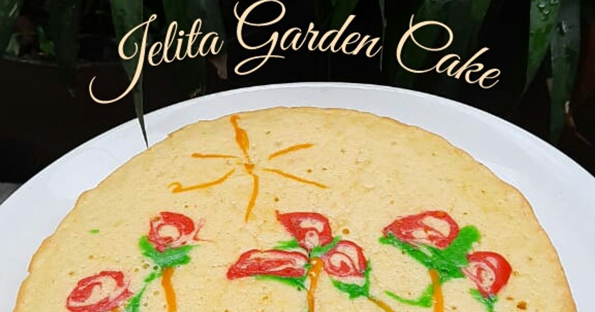 Resep Jelita Garden Cake oleh Nhroel Hidayati'e Karmianto - Cookpad
