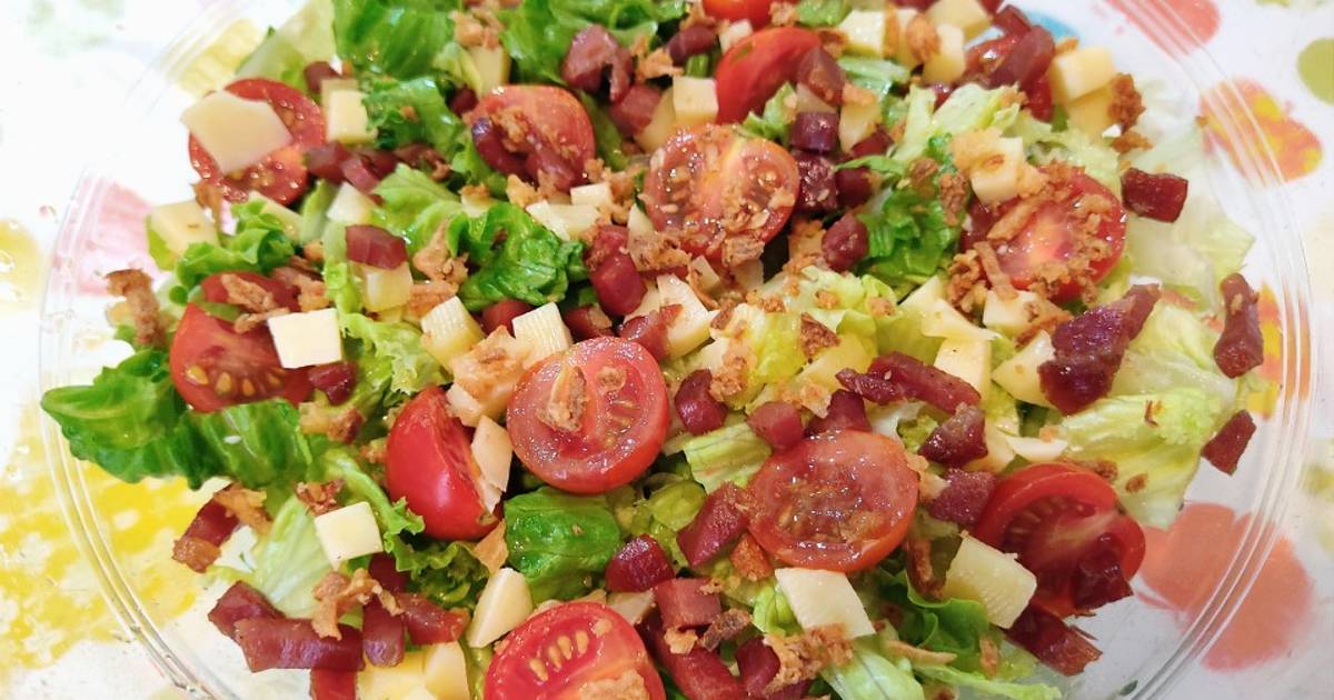 Ensalada con jamón serrano Receta de Dores Rial - Cookpad