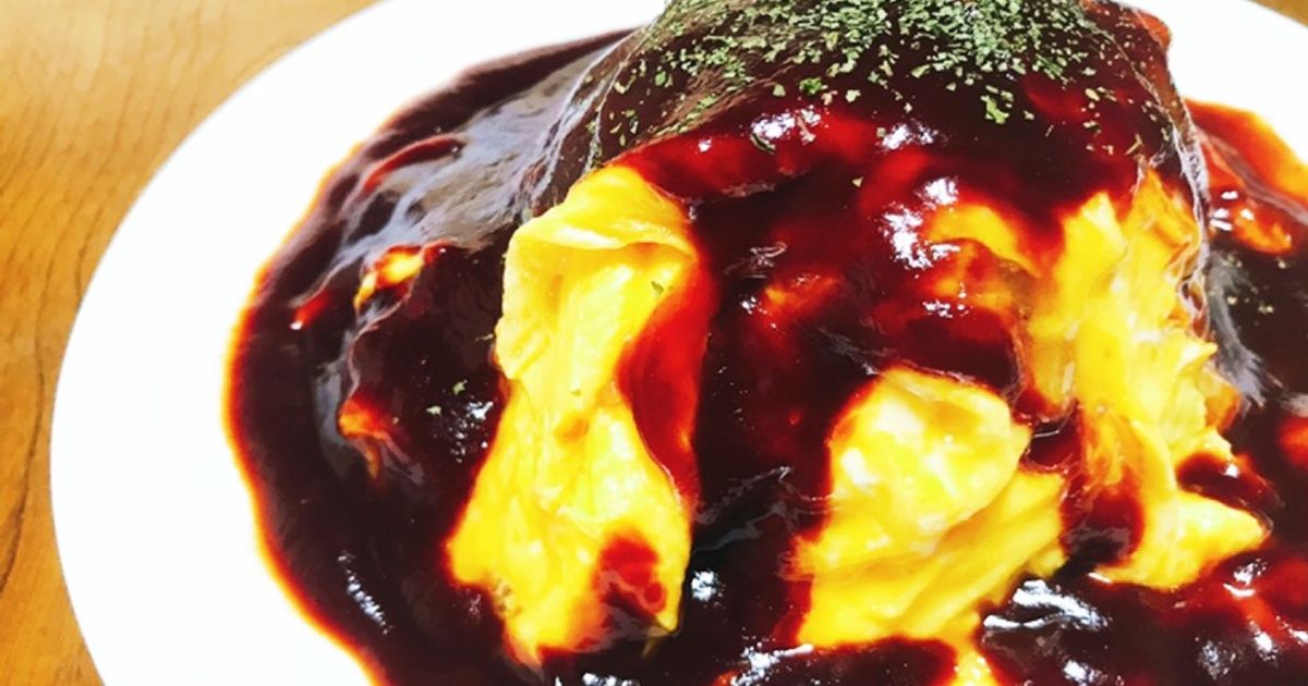 Super Easy! Demi Glace Sauce Omurice Recipe By Mire