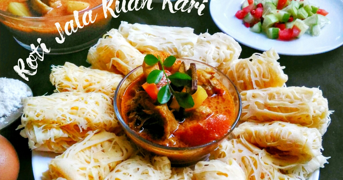 Resep Roti Jala Kuah Kari oleh Zahara - Cookpad