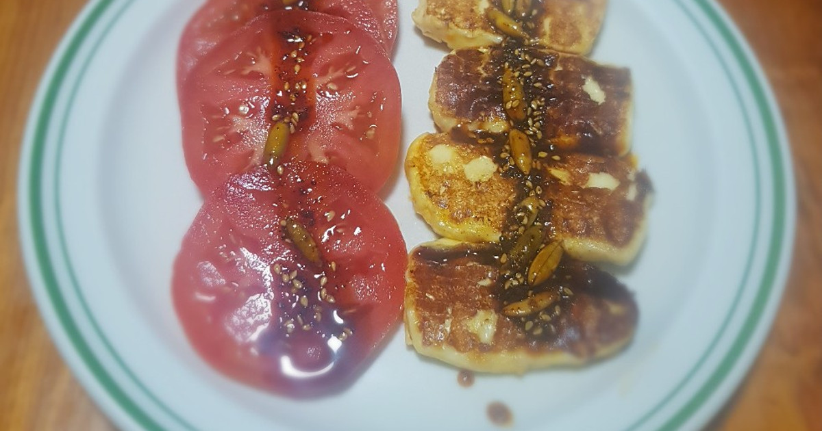 Queso Panela Asado Con Salsa Macha Receta de LuzMa SG- Cookpad