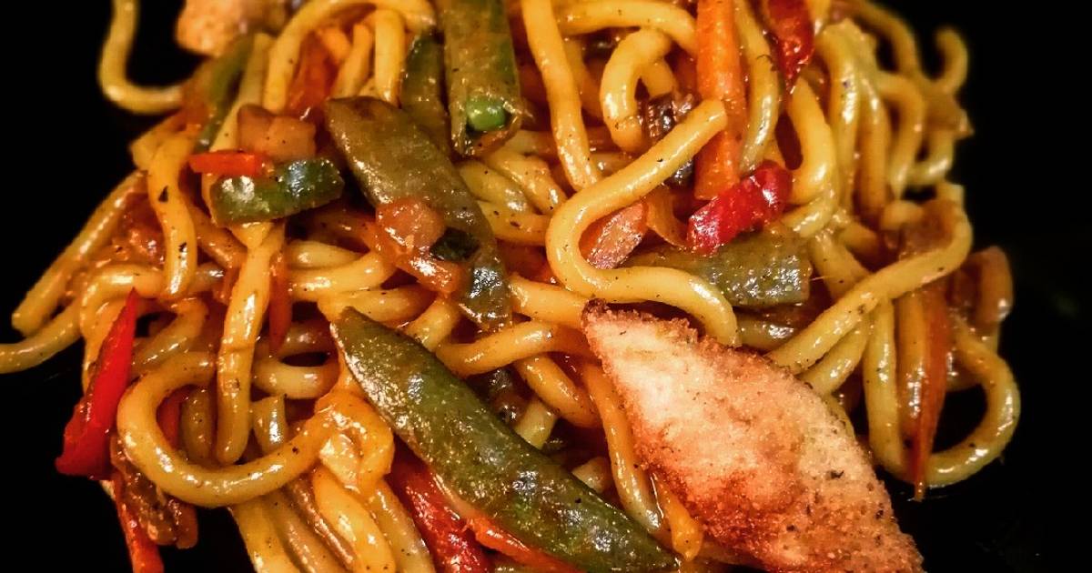 Pasta con bistec en tiras - 10 recetas caseras- Cookpad