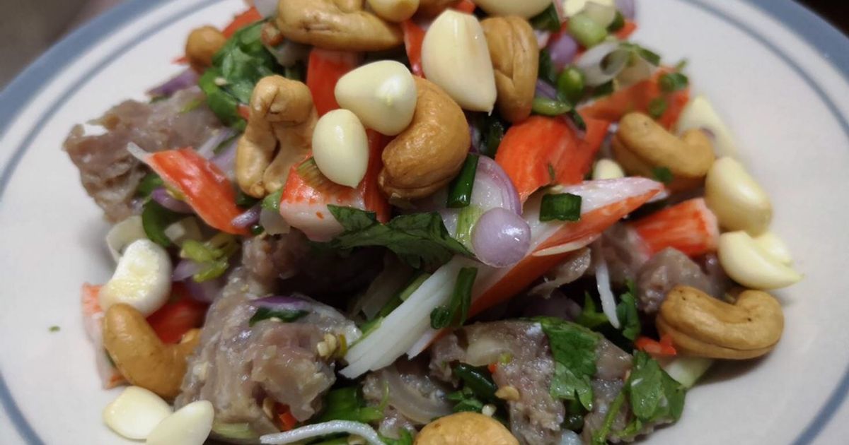 Spicy Fresh Naem Salad Recipe By Tuk Toon