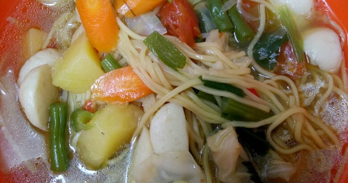 Resep Sayur sop mie oleh Tita Astria - Cookpad