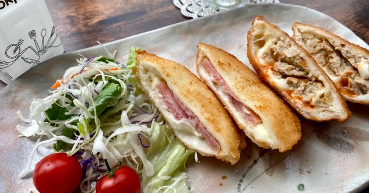 Japanese Agepan (Fried Sandwich) Recipe by Aunty Eiko's international ...