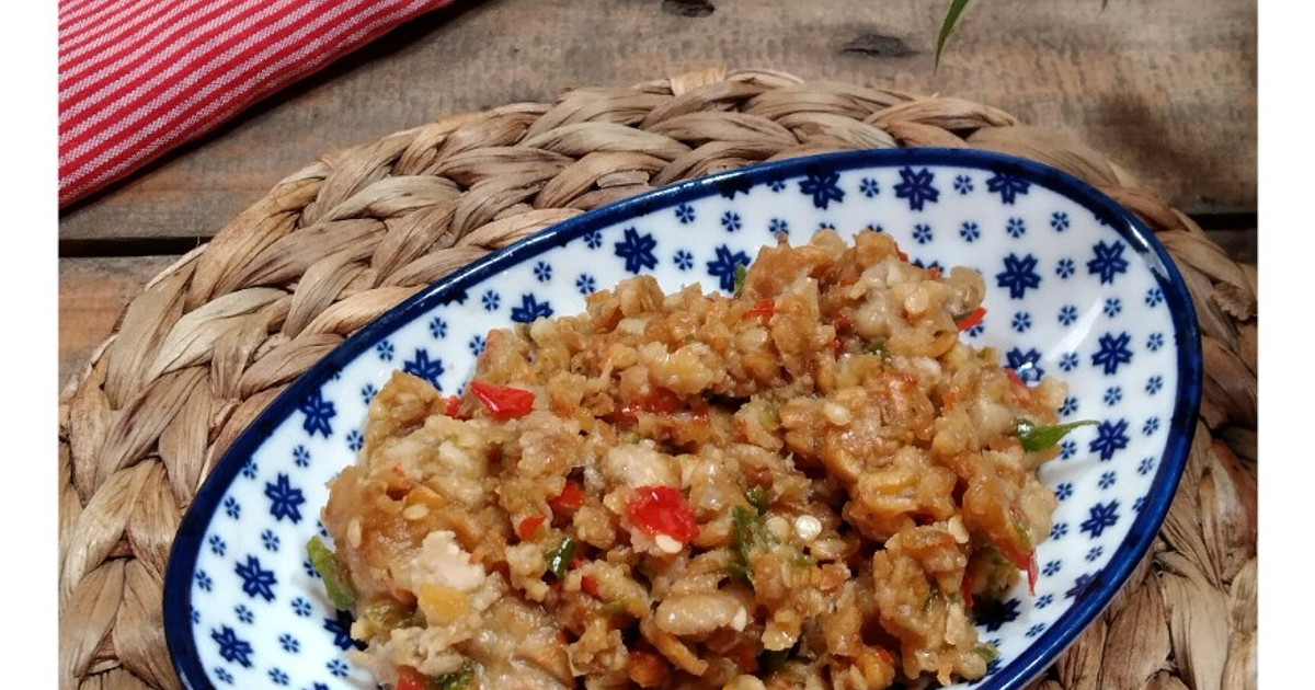 Resep Sambal Tempe Goang Devina Hermawan oleh Nirmala Lili - Cookpad