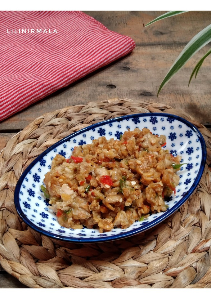 Resep Sambal Tempe Goang Devina Hermawan oleh Nirmala Lili - Cookpad