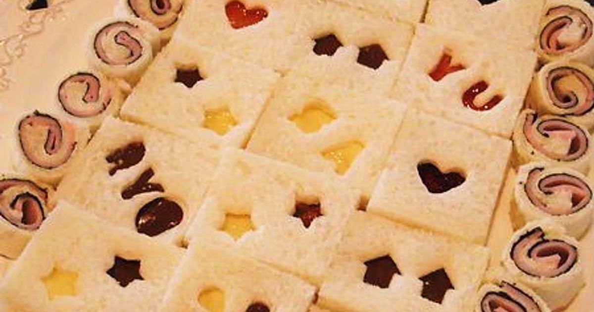 Cut Out Party Sandwiches Recipe By Cookpad.Japan