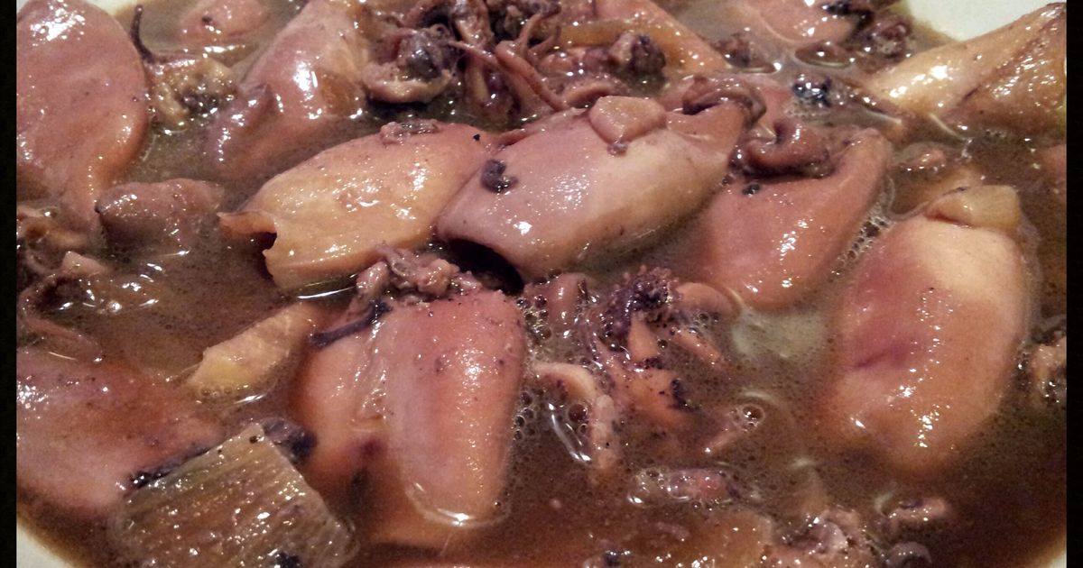 Ami Es Squid Adobo Recipe by Armilie