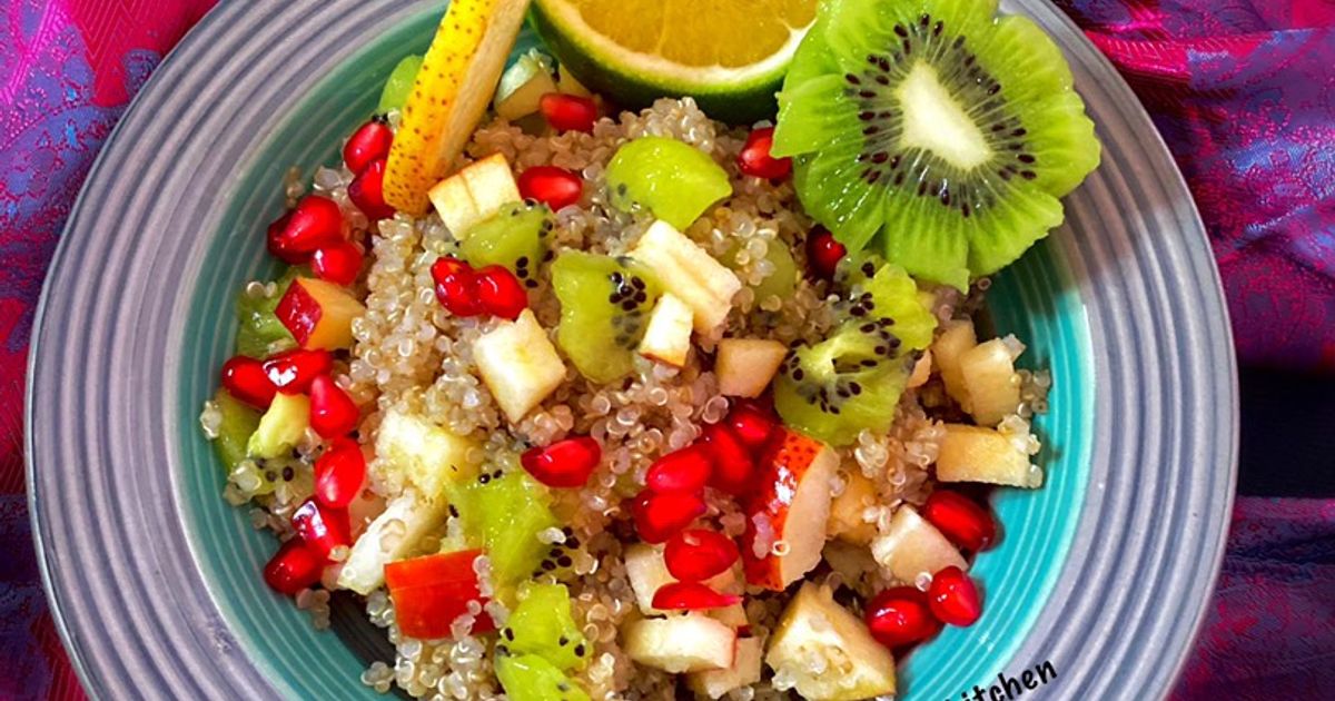 Quinoa Fruit Salad Recipe by ayndrila dutta - Cookpad