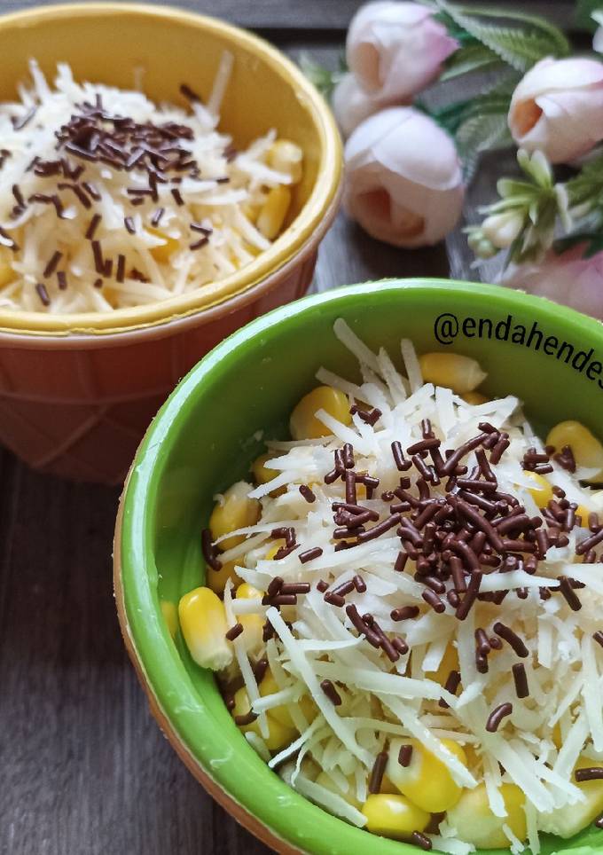 Resep Jasuke Jagung Susu Keju 💚 oleh Endah Mumpuni - Cookpad