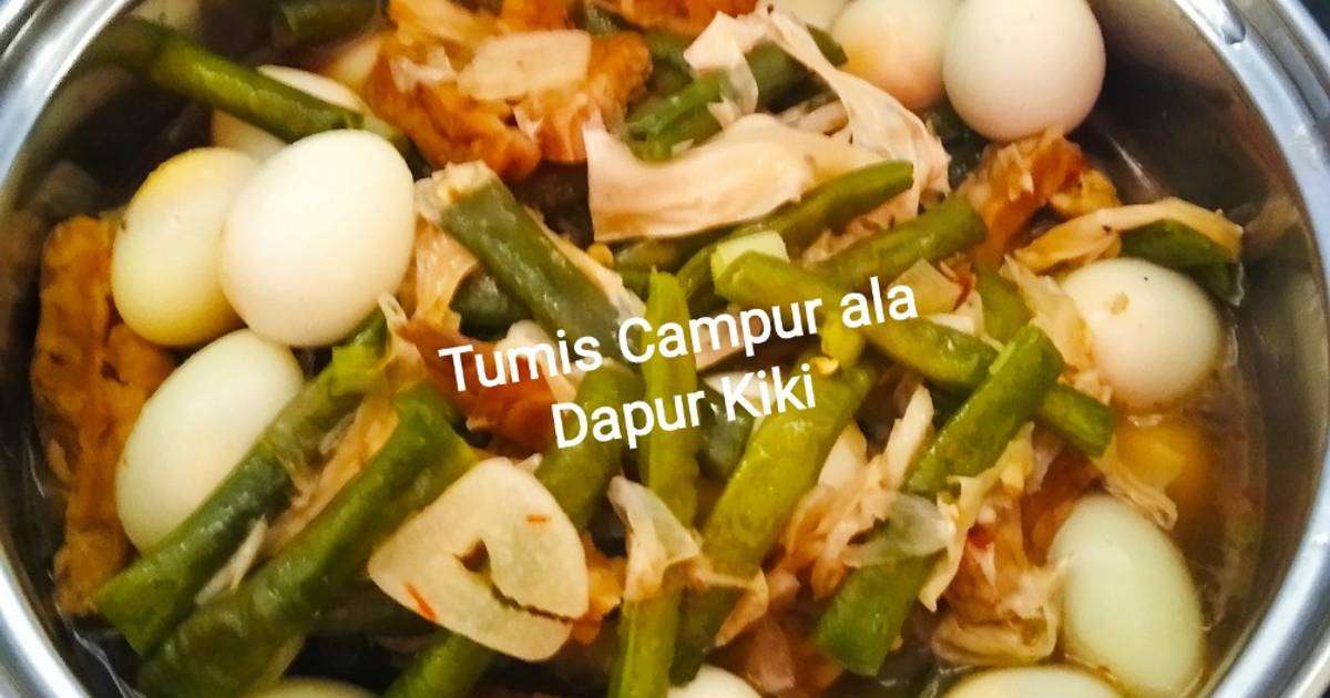 22 resep sayur kacang panjang tempe layu enak dan mudah - Cookpad