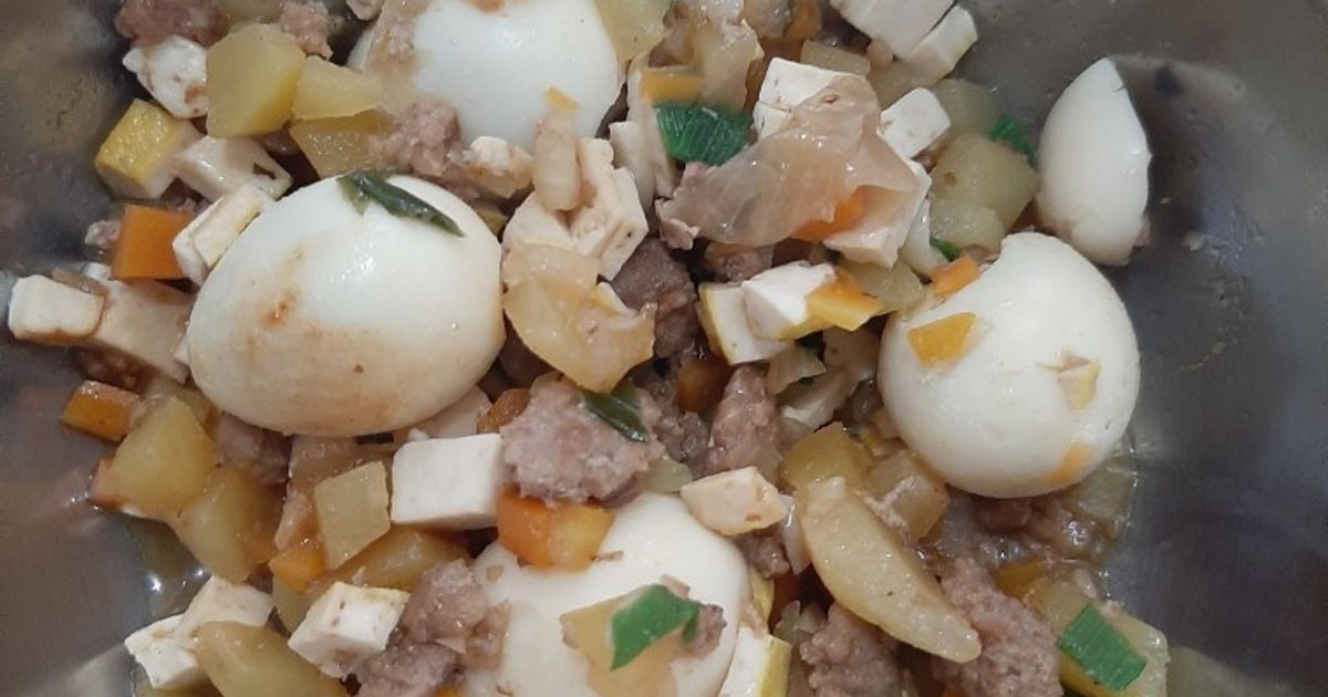 Resep Sup Sayur Daging Telur Kentang Mpasi1th+ oleh Henny KD - Cookpad