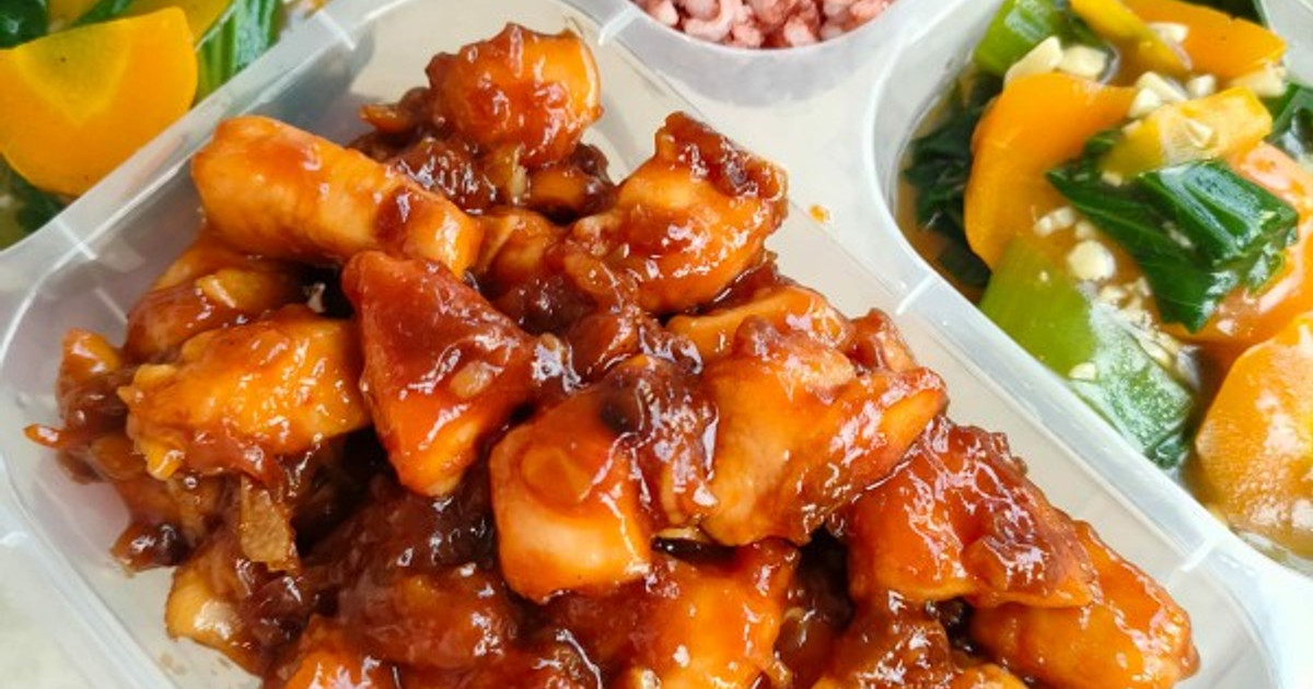 Resep Ayam Saus Pedas Manis oleh Natalia Kristiana Abdi - Cookpad