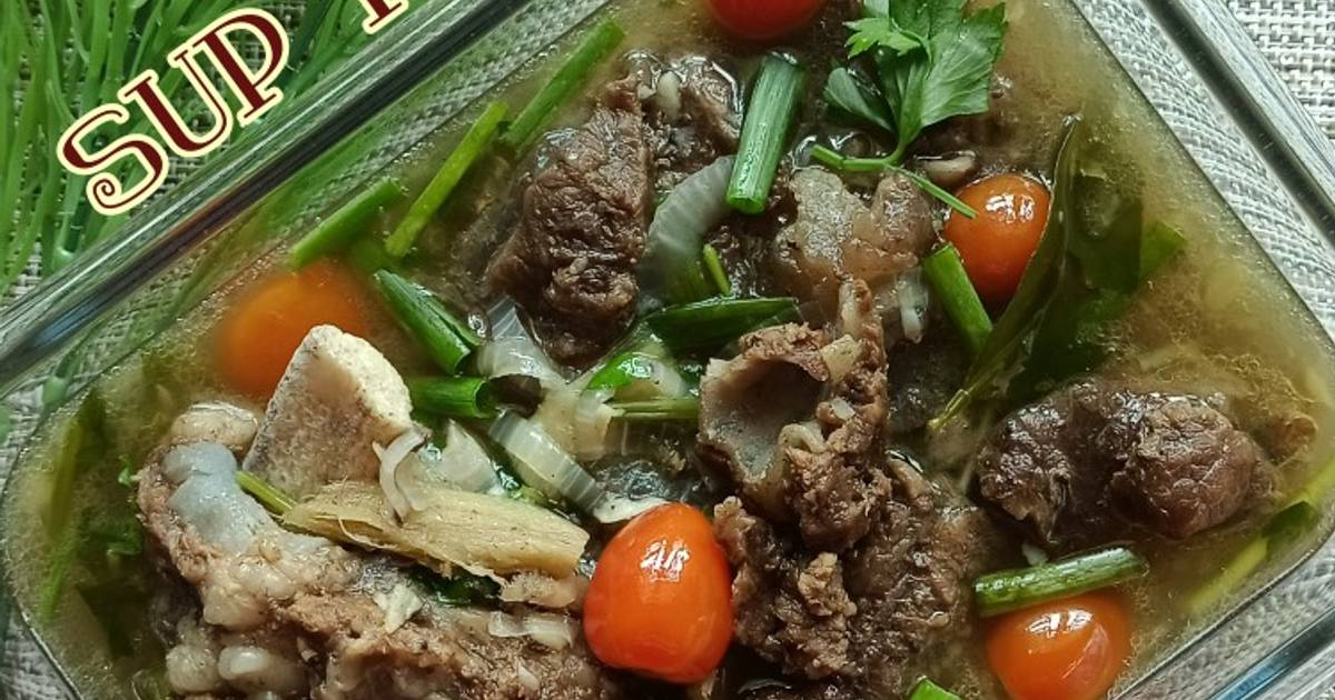 Resipi Sup Tulang Ala Thai oleh Muniroh Annuar - Cookpad