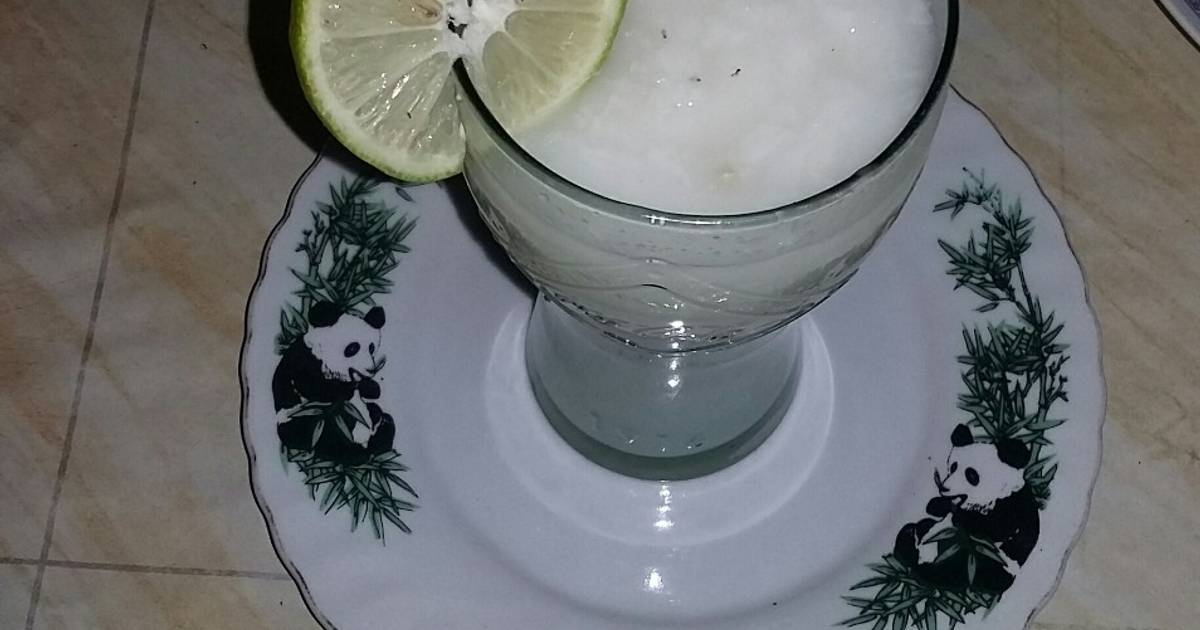 Resep Es Degan susu lemon segerrr bingitt.. oleh Adinda Indah - Cookpad