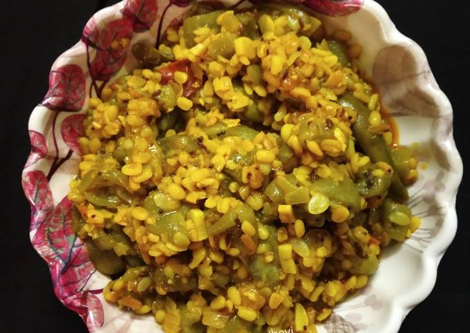 Turai-moong dal ki sabzi Recipe by Madhavi Rao - Cookpad