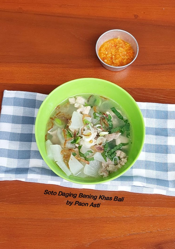 Resep Soto Daging Bening Khas Bali oleh asti - Cookpad