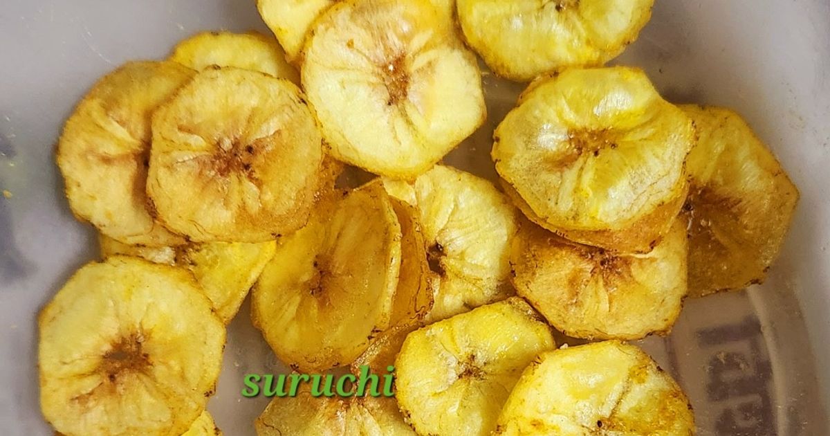 Quick Masala Banana Chips Recipe by Suruchi (Dr. Ruchi Sharma) - Cookpad