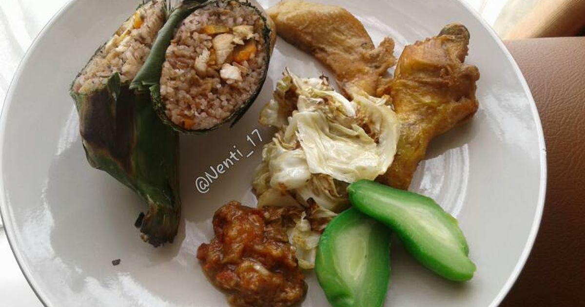Resep Nasi Bakar Tutug Oncom oleh Nentin R Noerkhazanna - Cookpad