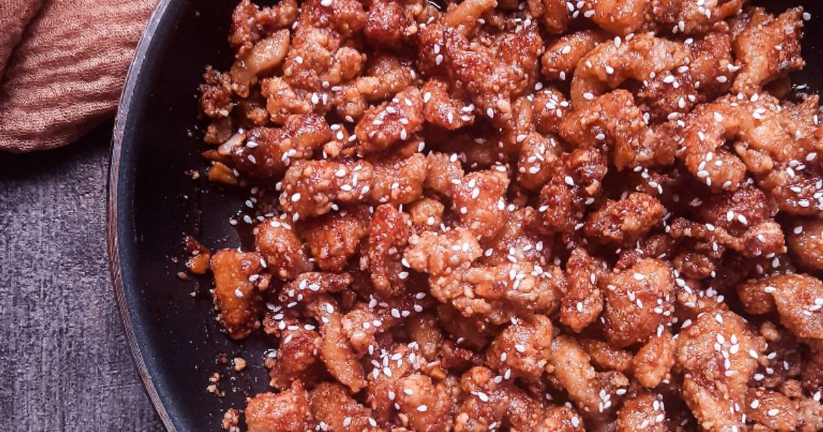 Resep Ganjang Chicken (간장 치킨) oleh Koki Bayi 🍭 - Cookpad