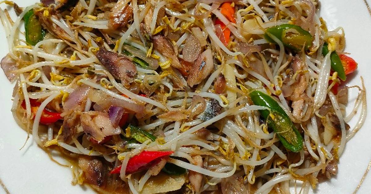 Resep Tumis Tauge Ikan Asin oleh Key - Cookpad