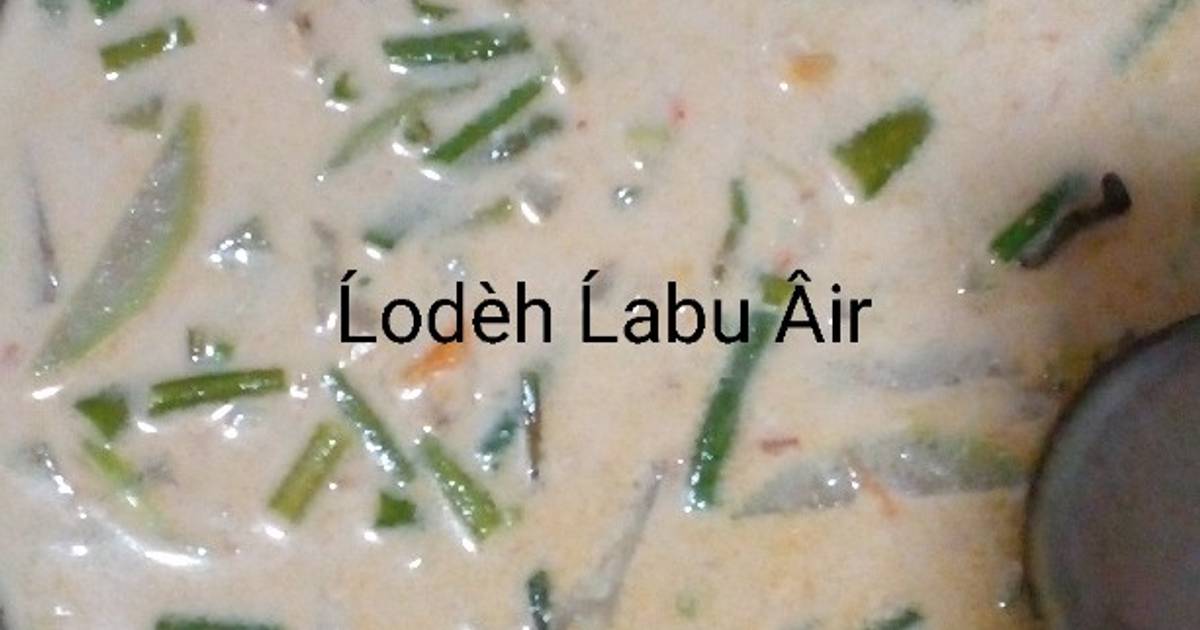 26 resep lodeh kacang panjang labu air enak dan mudah - Cookpad